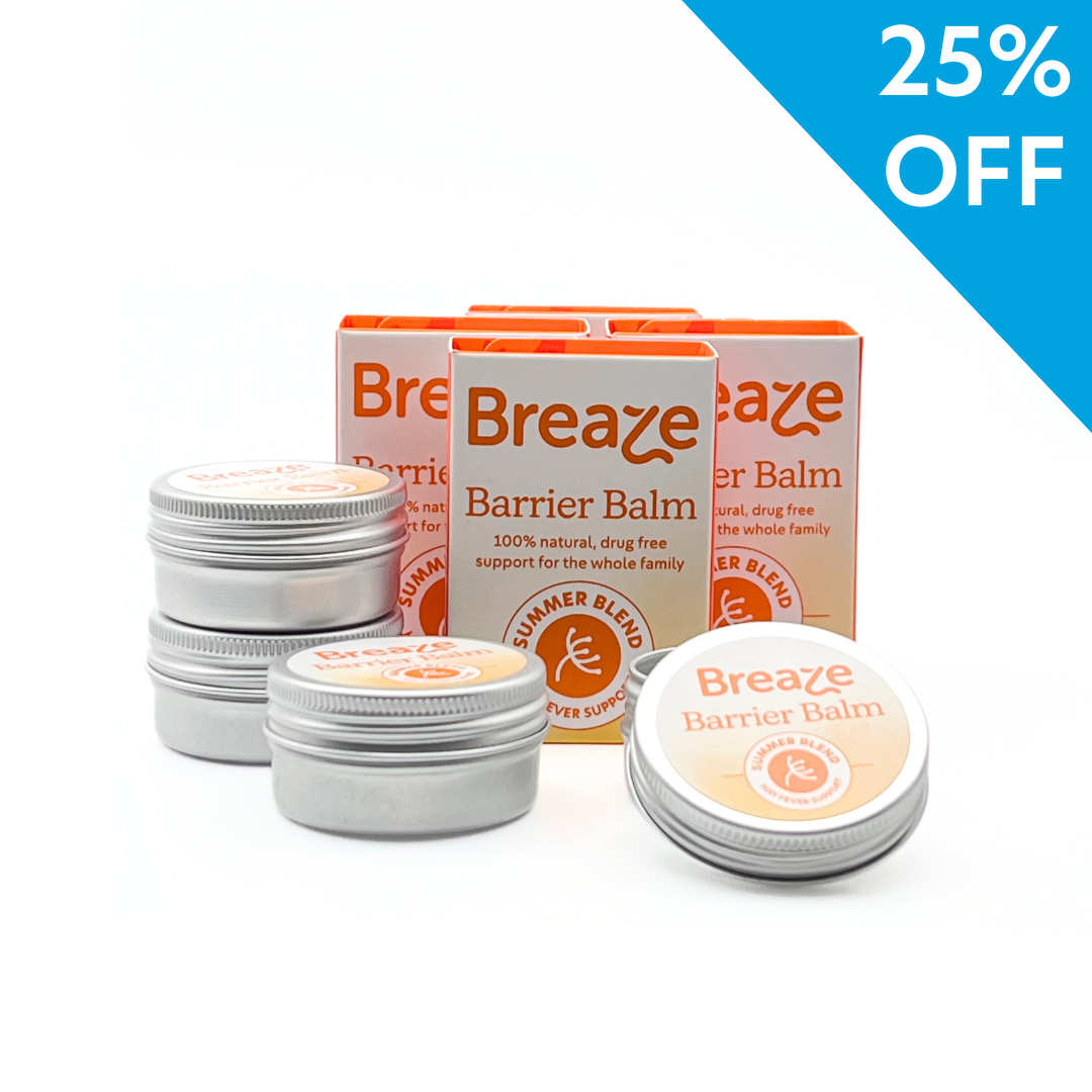 Hay Fever Support Barrier Balm - 4 for 3 Bundle – Breaze Health
